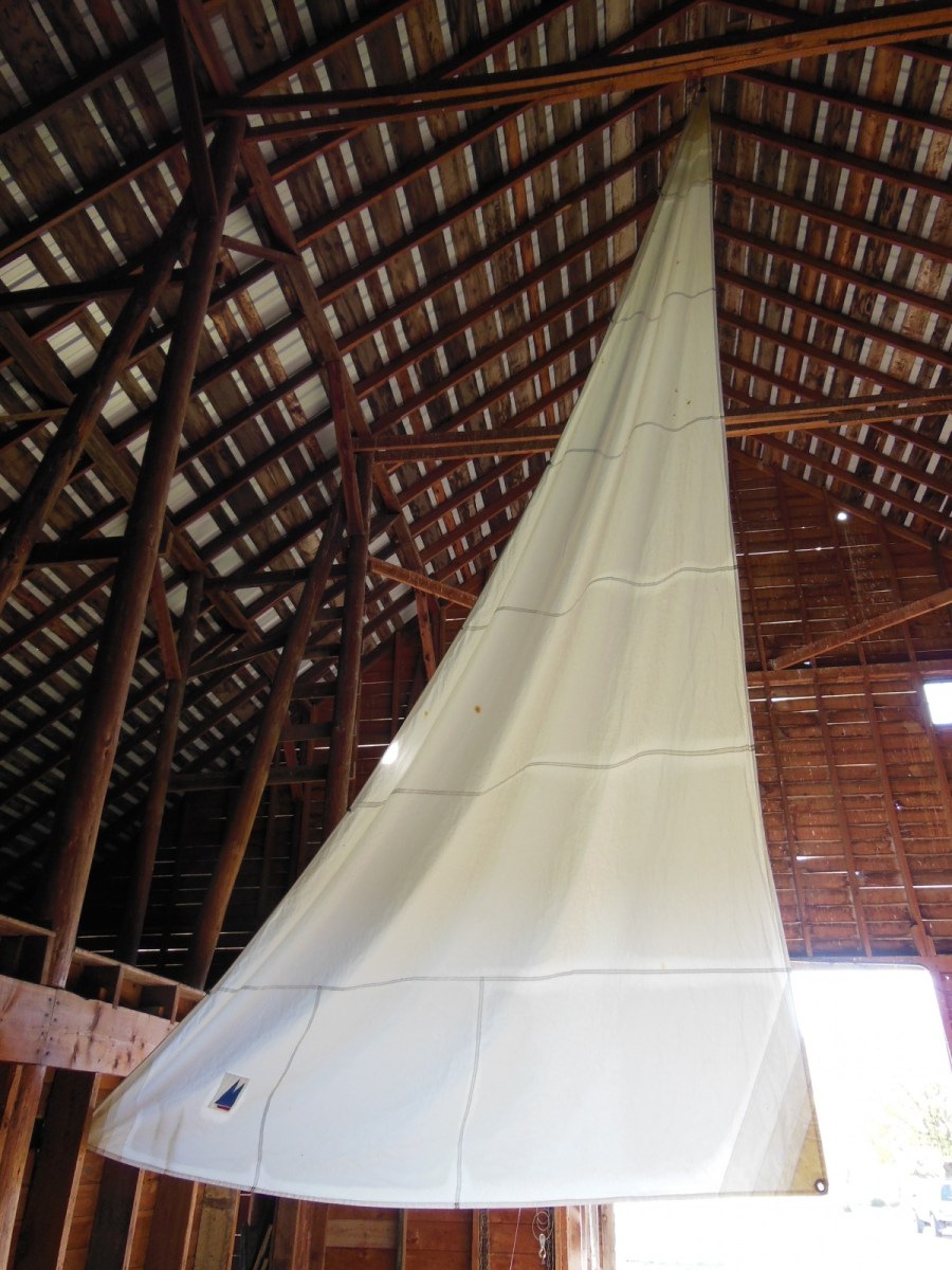 How to Clean Sails at Home – The $tingy Sailor