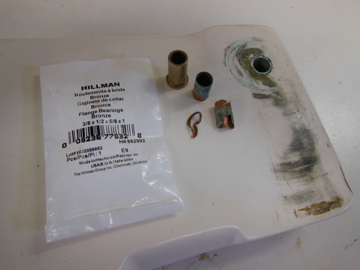 How to Replace Worn Tiller Bushings – The $tingy Sailor